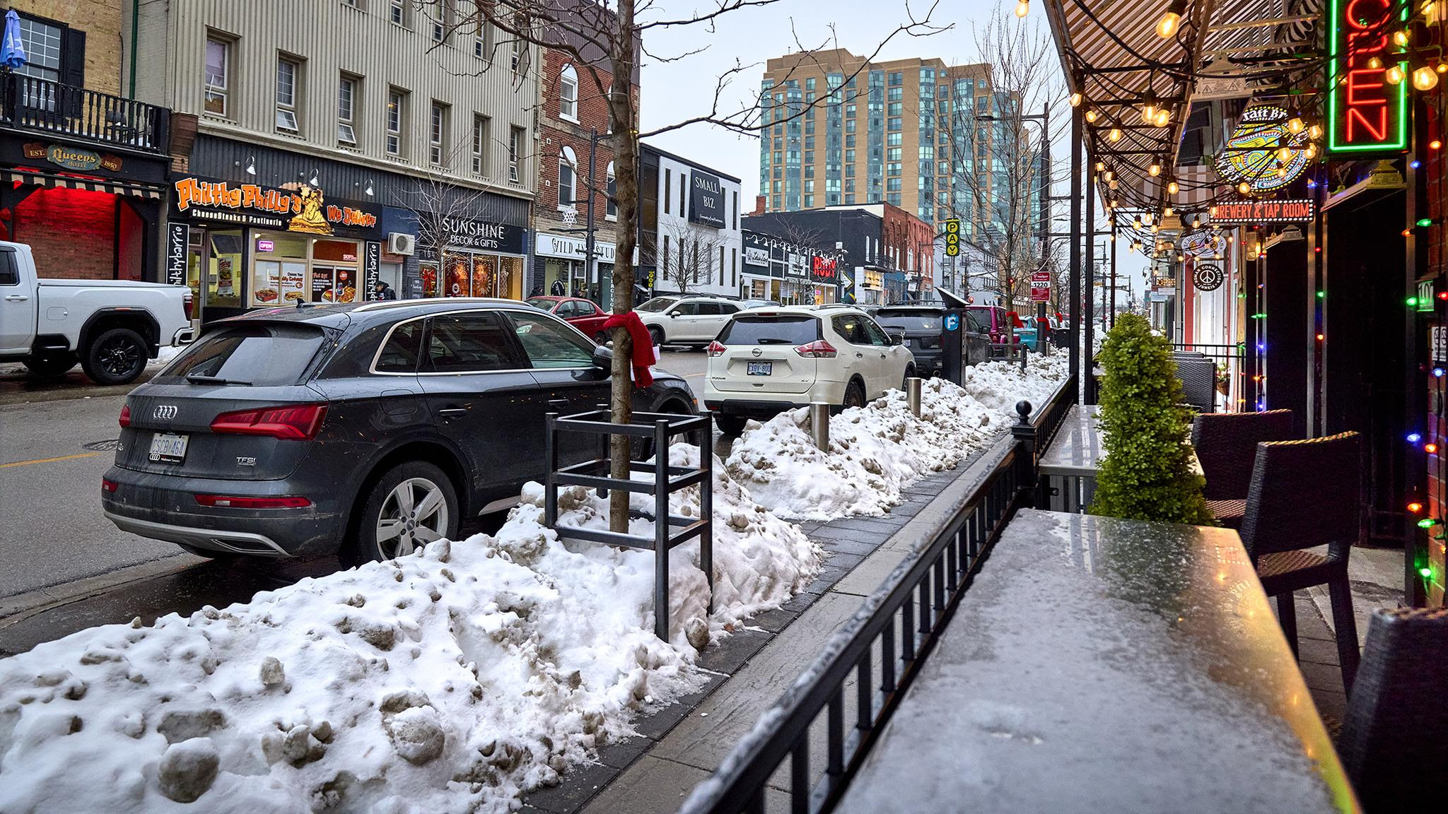 Downtown snow removal operations taking place overnight on December 7 ...